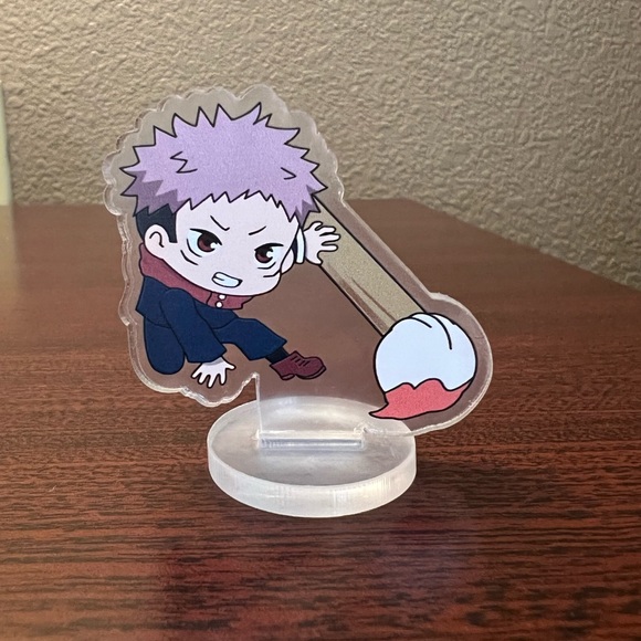 No Brand | Accessories | Jujutsu Kaisen Yuji Acrylic Mini Stand Anime ...